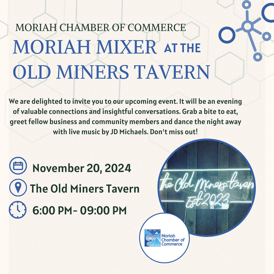 Moriah Mixer at the Old Miners Tavern | Moriah Chamber Of Commerce ...